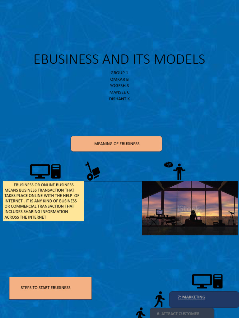 Ebusiness and Its Models | PDF | Electronic Business | Brick And Mortar
