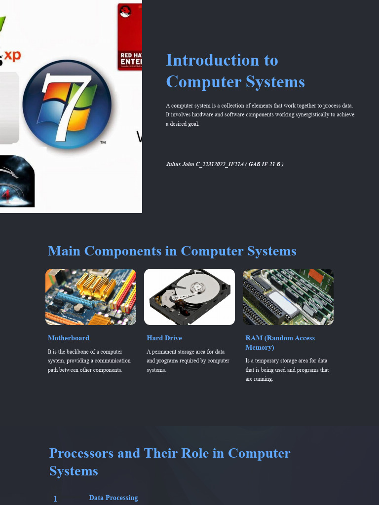INGGRIS Pengenalan Tentang Sistem Komputer | PDF | Computer Data ...