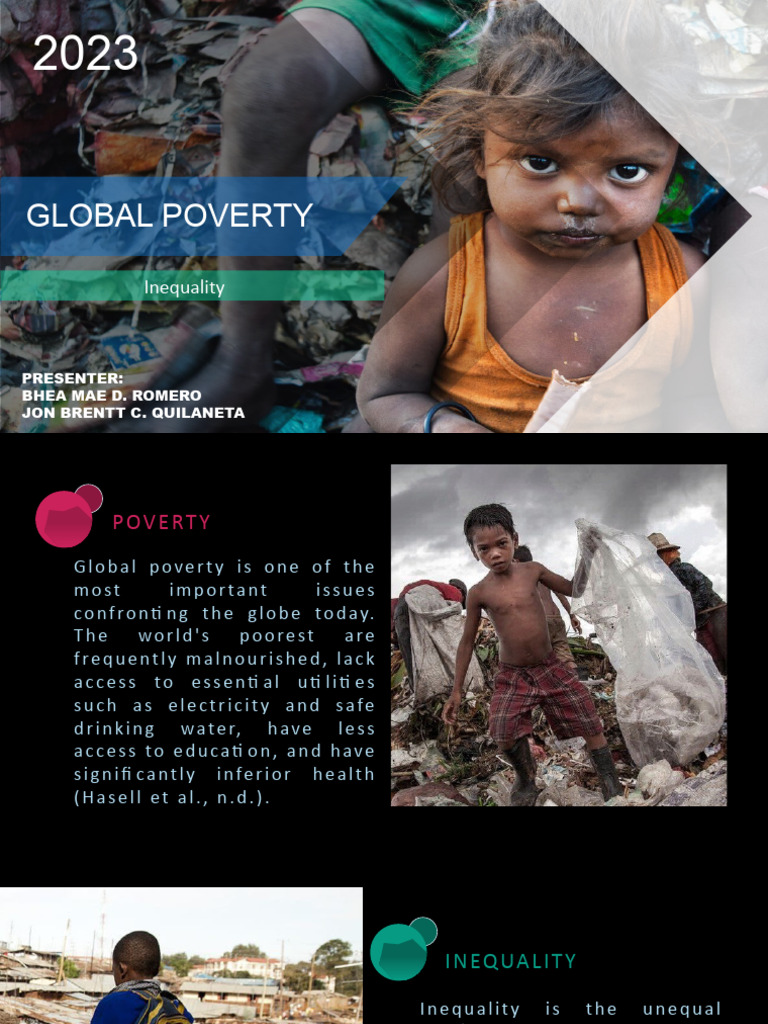 Global Poverty and Inequality CW | PDF | Poverty | Poverty & Homelessness