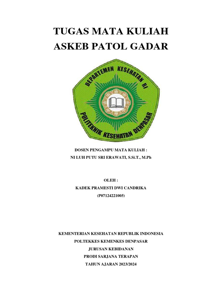 Candrika Gadar | PDF