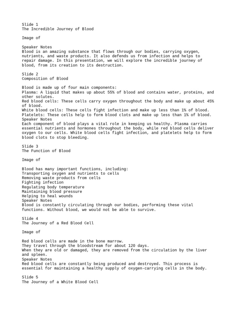 blood | PDF | Blood | Blood Cell