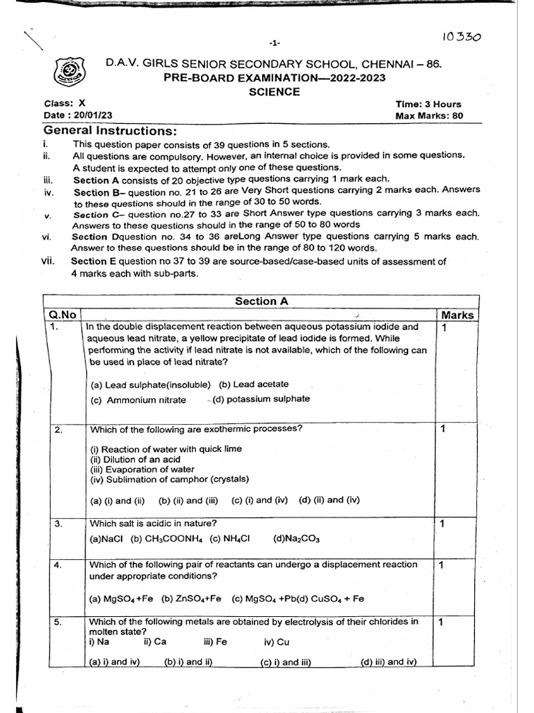 DAV pre board (1) | PDF