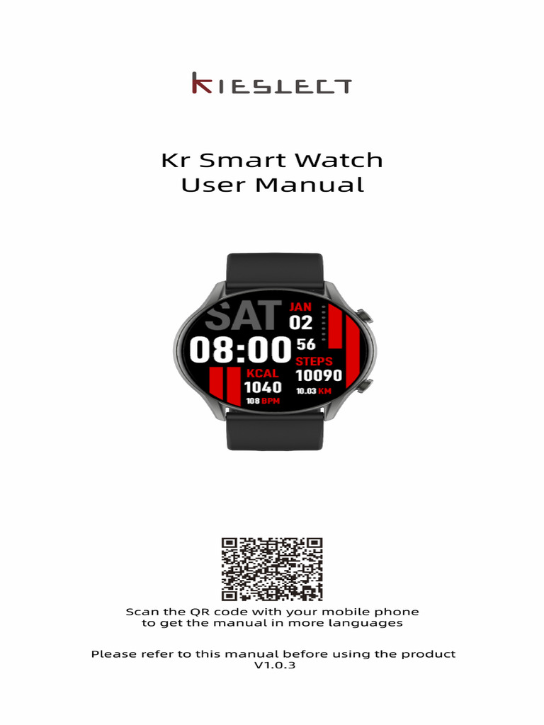 KR User Manual EN | PDF KR User Manual EN | PDF