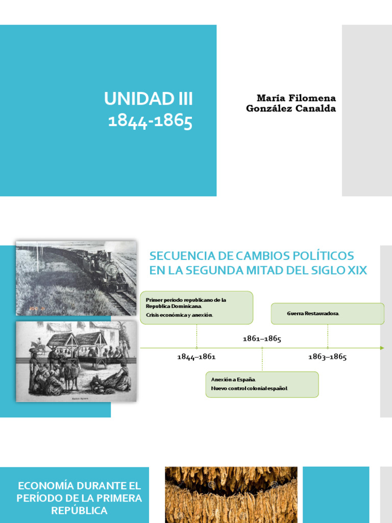 Crisis y Anexión en RD 1844-1865 | PDF | República Dominicana | España