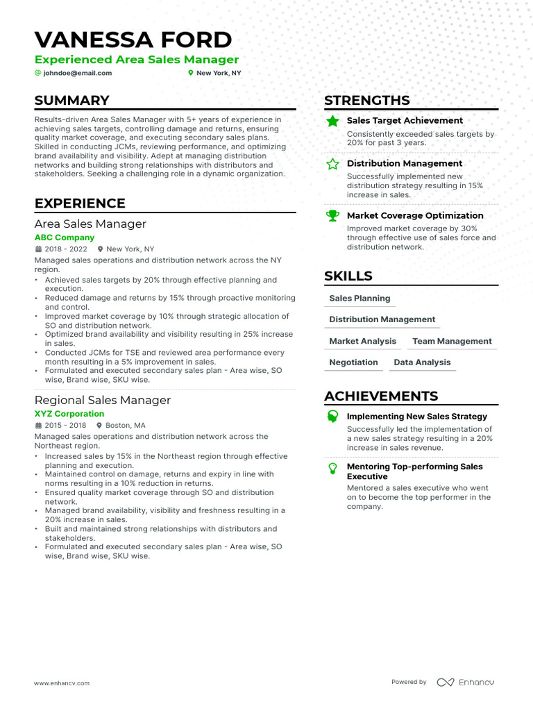 Vanessa Ford Resume | PDF | Business | Business Process