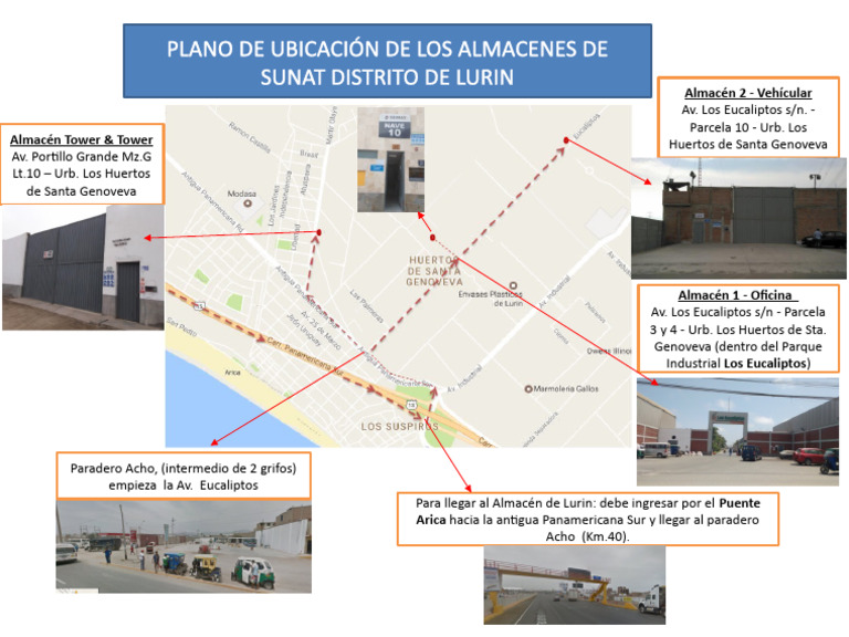 Plano Almacén SUNAT en Lurin - 2017 | PDF