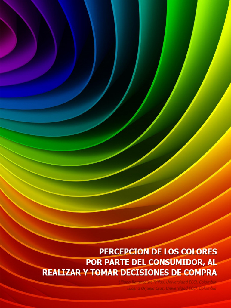 Percepcion de Colores Del Conusmidor | PDF | Color | Neurociencia