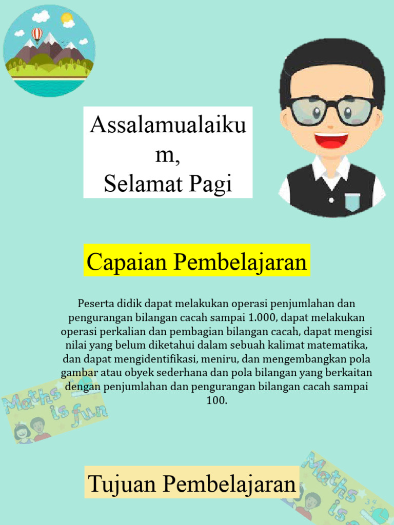 Presentation MTK Bab Pola Gambar Dan Pola Bilangan | PDF