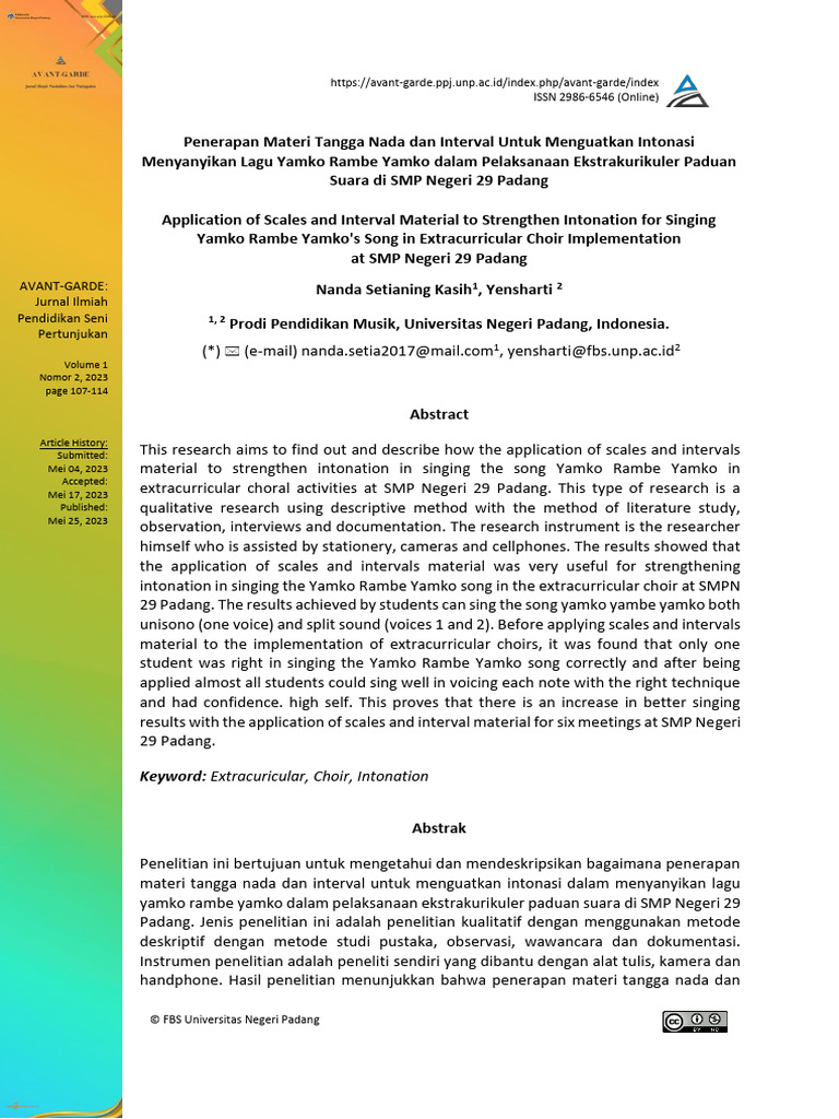 Punyaku | PDF | Human Voice | Music Performance