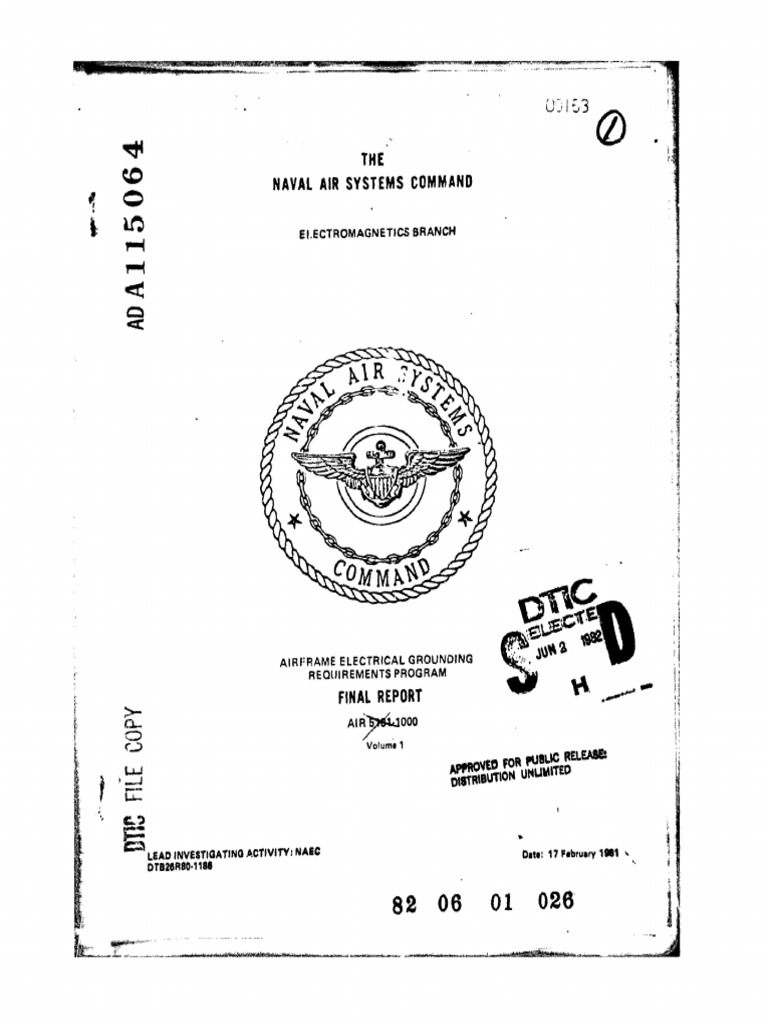 Ada 115064 | Download Free PDF | Electrostatics | Electric Charge