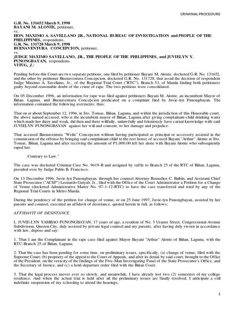 Crim Pro. Case Digest | PDF | Trials | Prosecutor