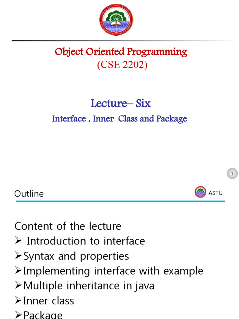 Chapter 5 Package And Interface Pdf Method Computer Programming Class Computer