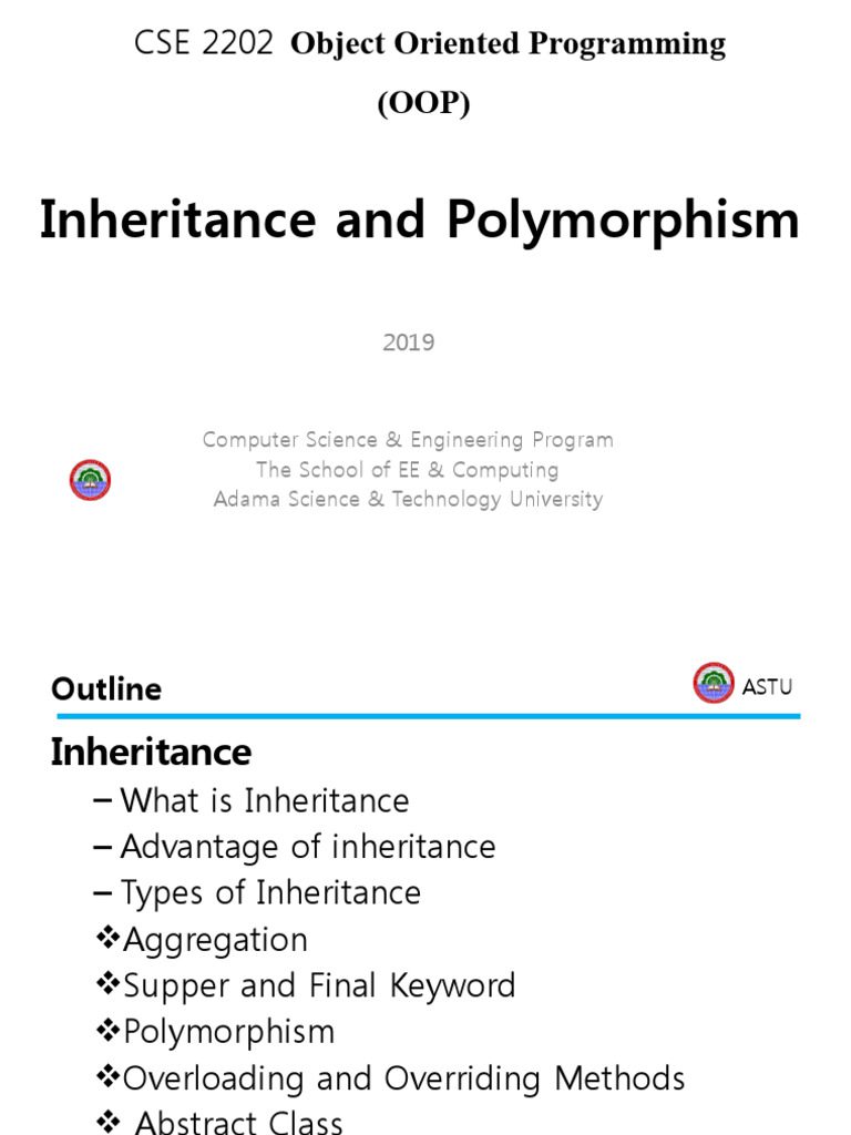 Chapter-4-Inheritance and Polymorphism | PDF | Inheritance (Object ... Chapter-4-Inheritance and Polymorphism | PDF | Inheritance (Object ...