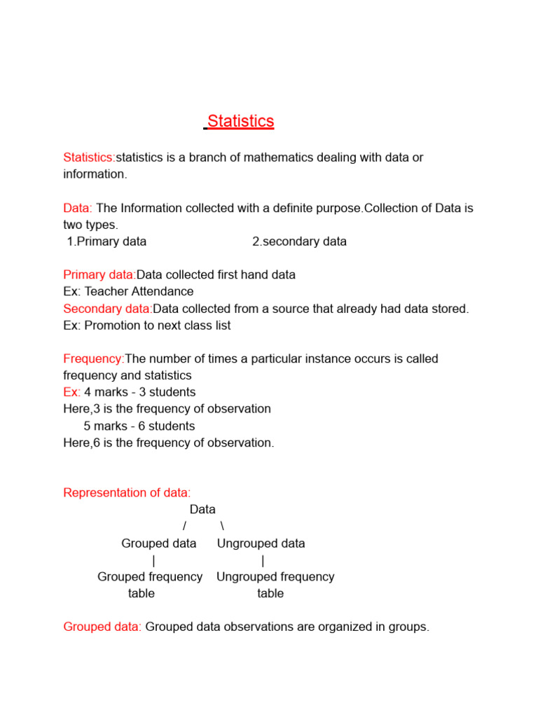 11 Statistics | PDF | Arithmetic Mean | Histogram