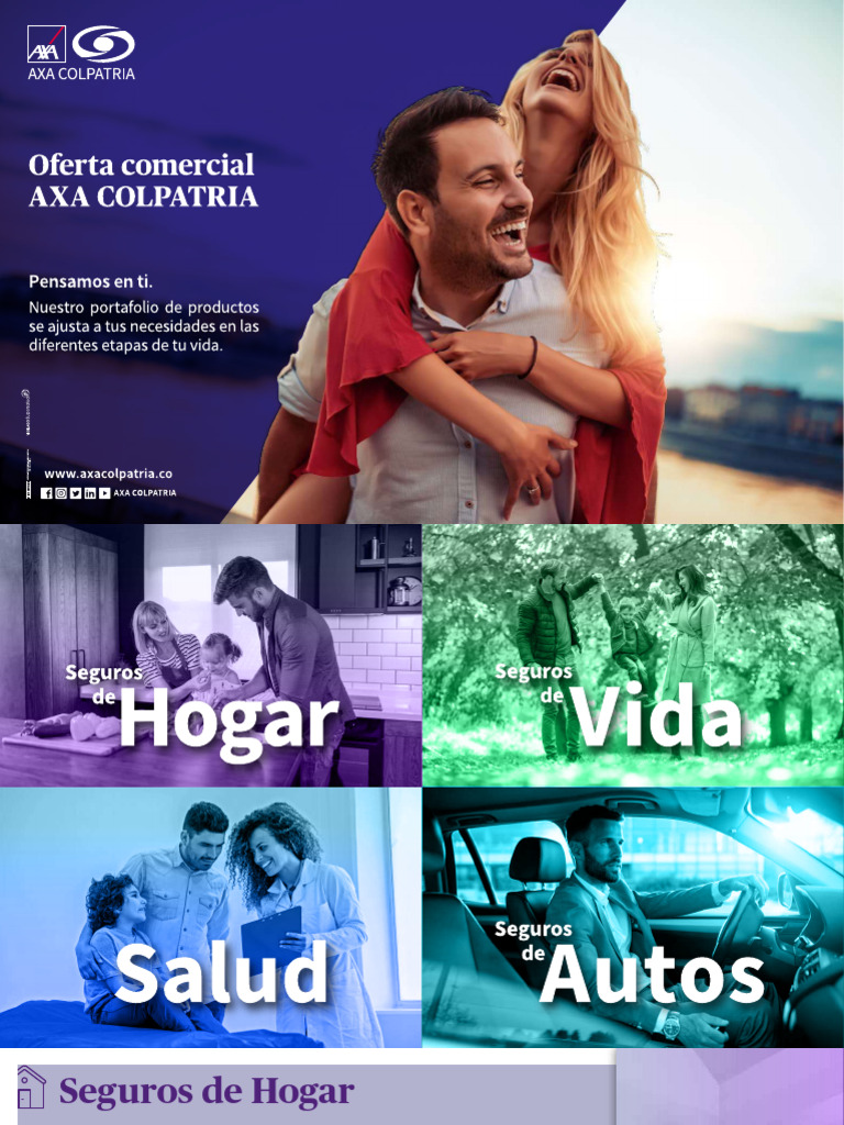 Portafolio Seguros - AXA Colpatria | PDF | Seguro | Seguro de vida