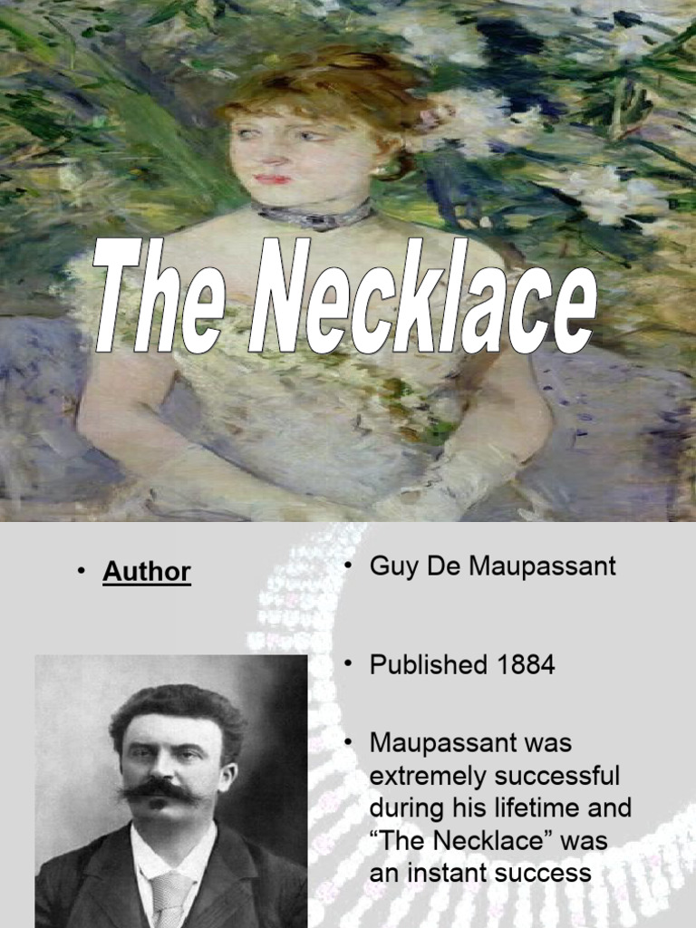 The Necklace Short Story Powerpoint Presentation1 140215004229 Phpapp02 ...
