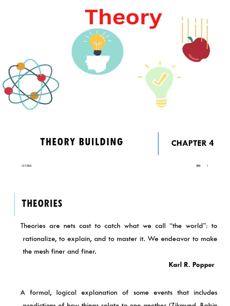 Chapter 4 Theory Building | PDF | Theory | Dependent And Independent Variables