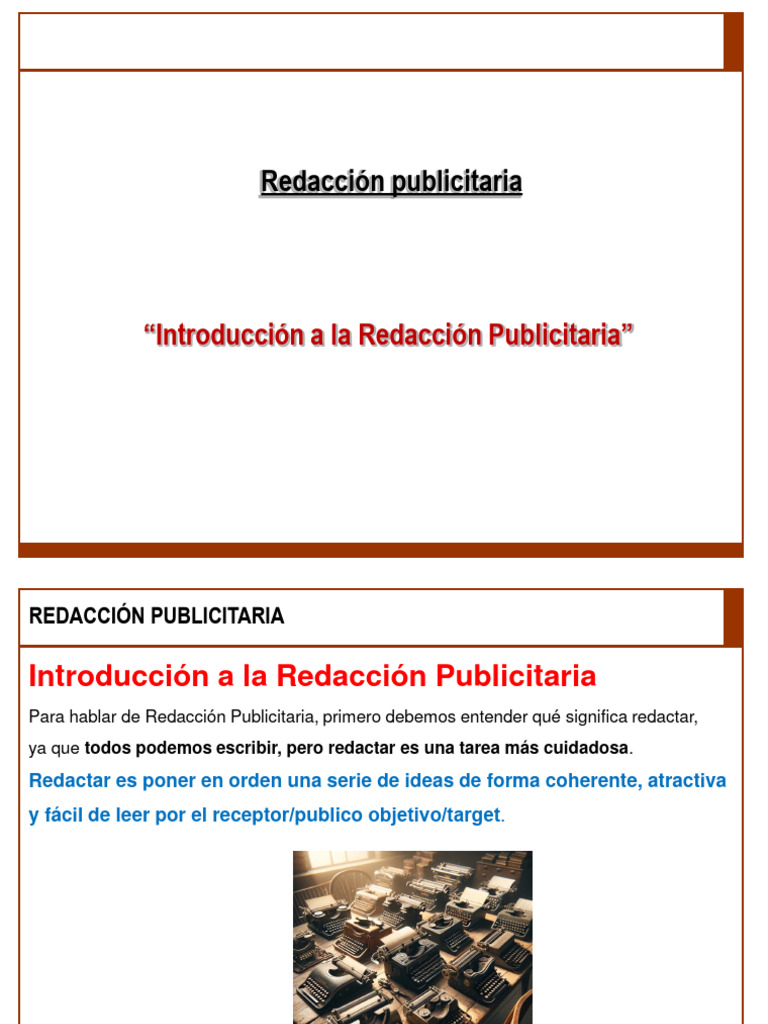 Introduccion A La Redaccion Publicitaria | Descargar gratis PDF ...