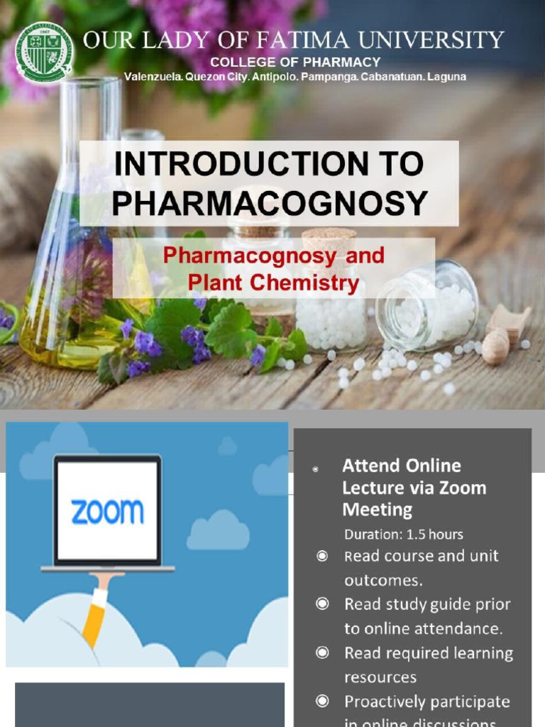 1 - Introduction To Pharmacognosy | PDF