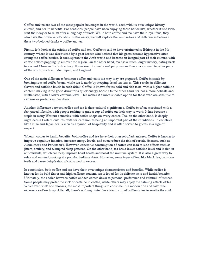 Coffee | PDF | Coffee | Drink