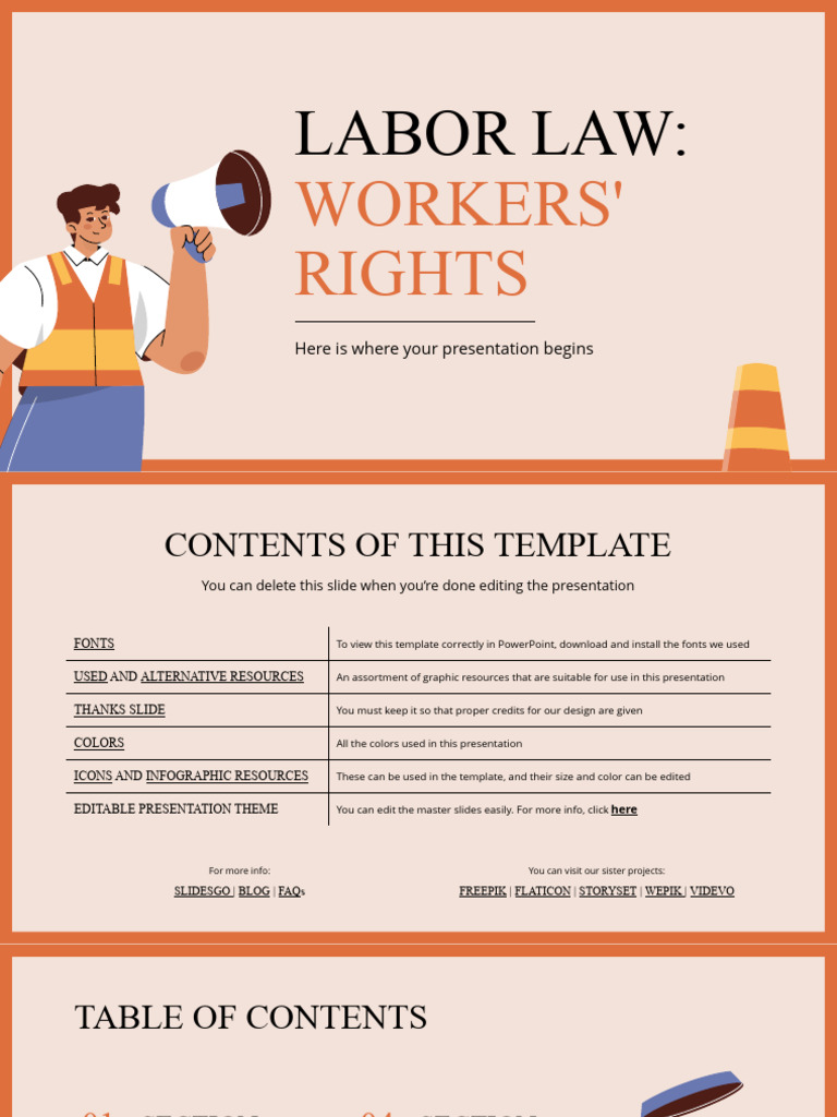 Labor Law - Workers' Rights by Slidesgo | PDF | Planets | Solar System
