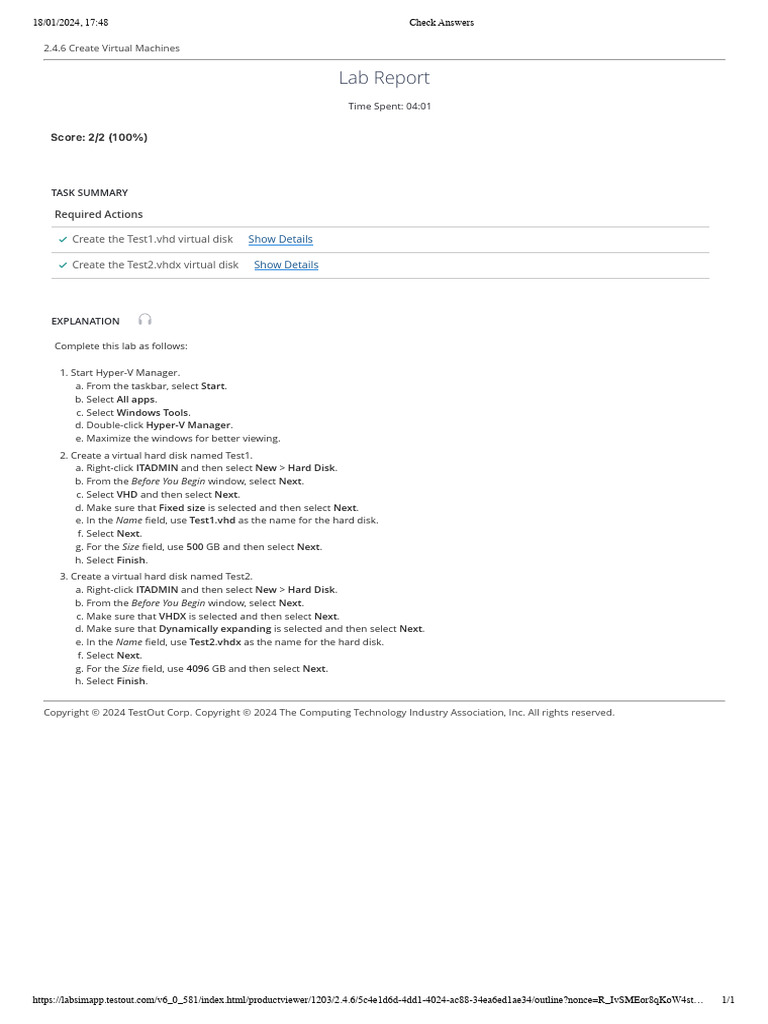 Create Virtual Machines | PDF