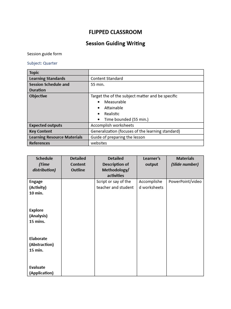 Flipped Classroom | PDF | Learning | Educational Assessment