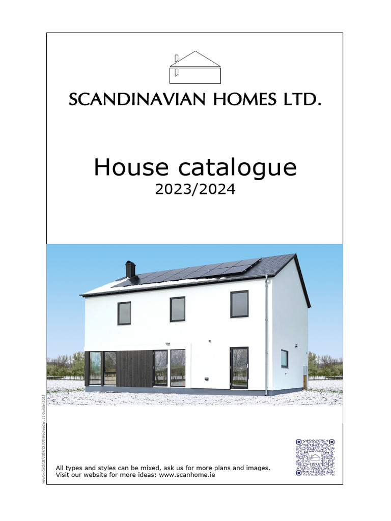 Scandinavian Homes Catalogue 2023/2024 | PDF | Building Insulation | Window