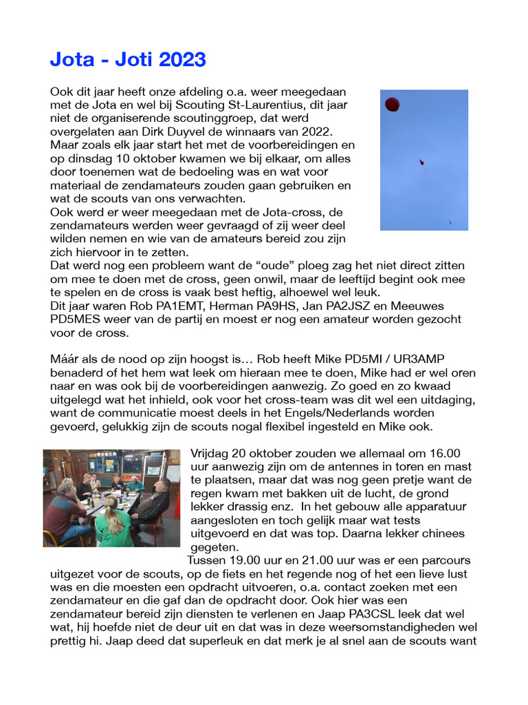 Jota-Joti 2023 | PDF