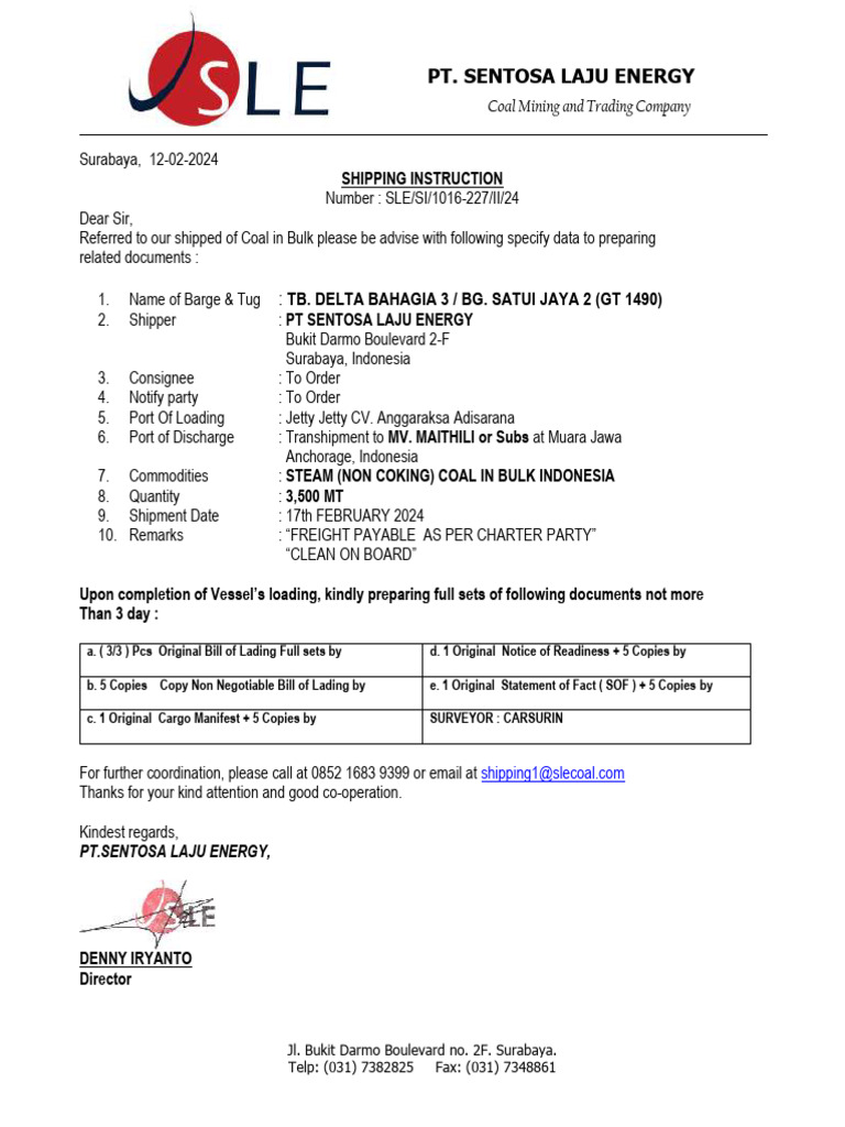 Si Tb. Delta Bahagia 3 | PDF