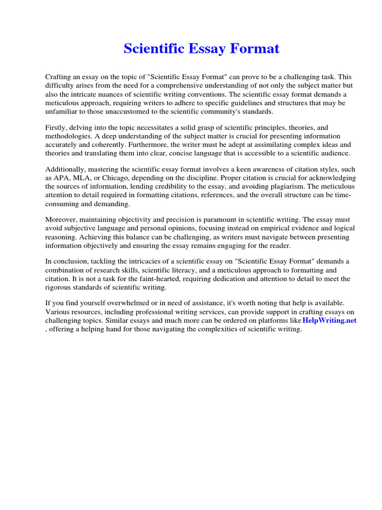 Scientific Essay Format | PDF | Twin | Genetics