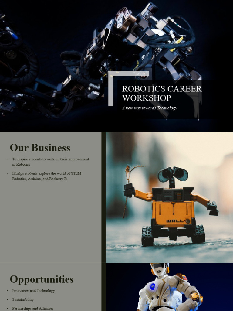 Robotics CAREER WORKSHOP | PDF | Business
