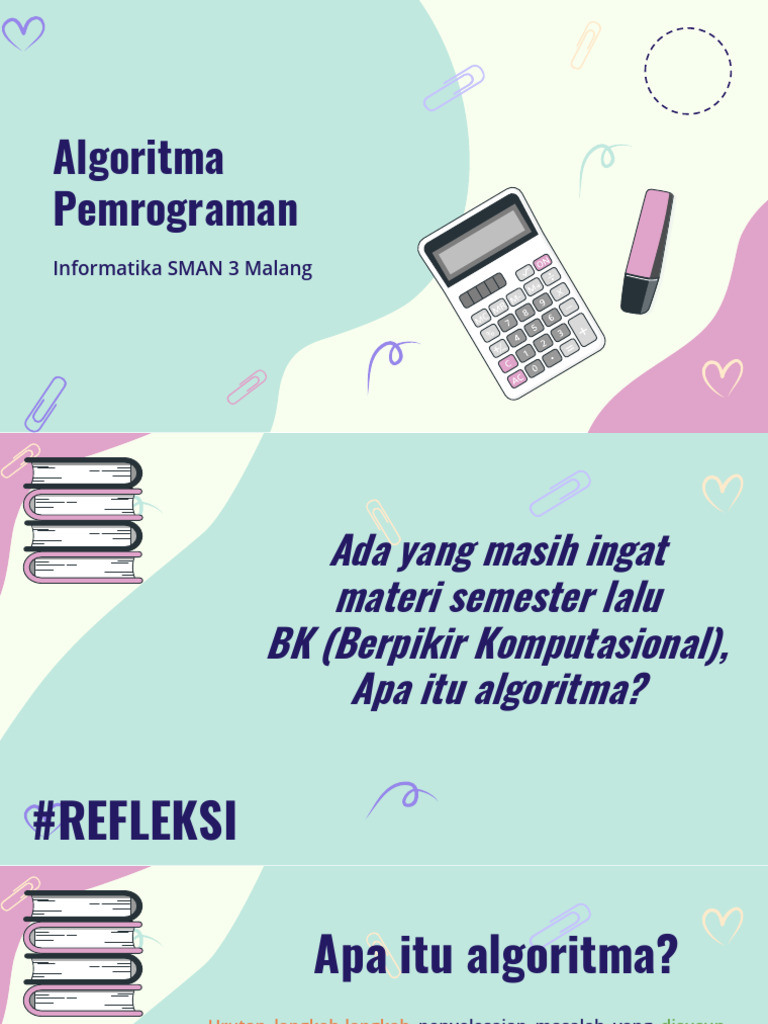Memahami Algoritma dan Flowchart | PDF