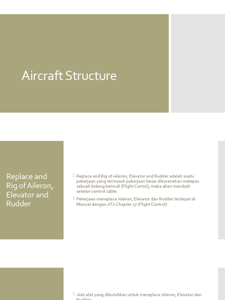 Aircraft Structure | PDF