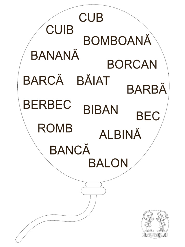 Litera B-Baloane | PDF