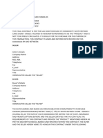 Fosfa Contract 51 | PDF | Invoice | Bill Of Lading