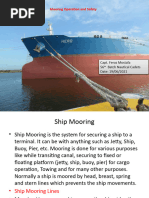 Mooring System Management Plan | PDF | Ships | Watercraft