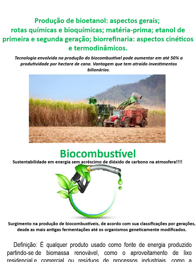 Aula 6 - Bioetanol | PDF