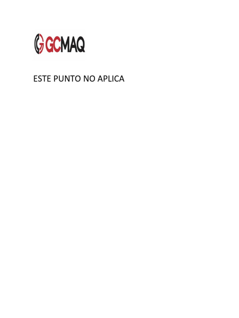 Este Punto No Aplica | PDF