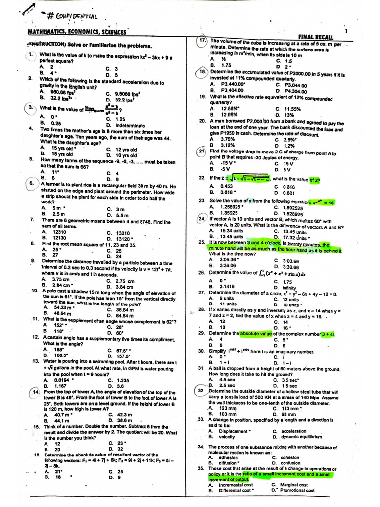 Mesl Confidential 1 | PDF