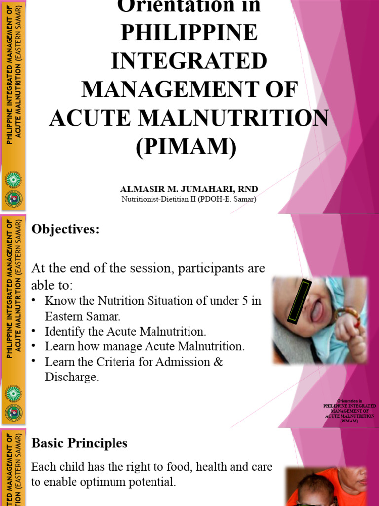 PIMAM Guidelines for Acute Malnutrition | PDF | Malnutrition | Health ...