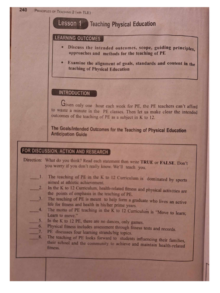 Teaching Physical Education | PDF Teaching Physical Education | PDF