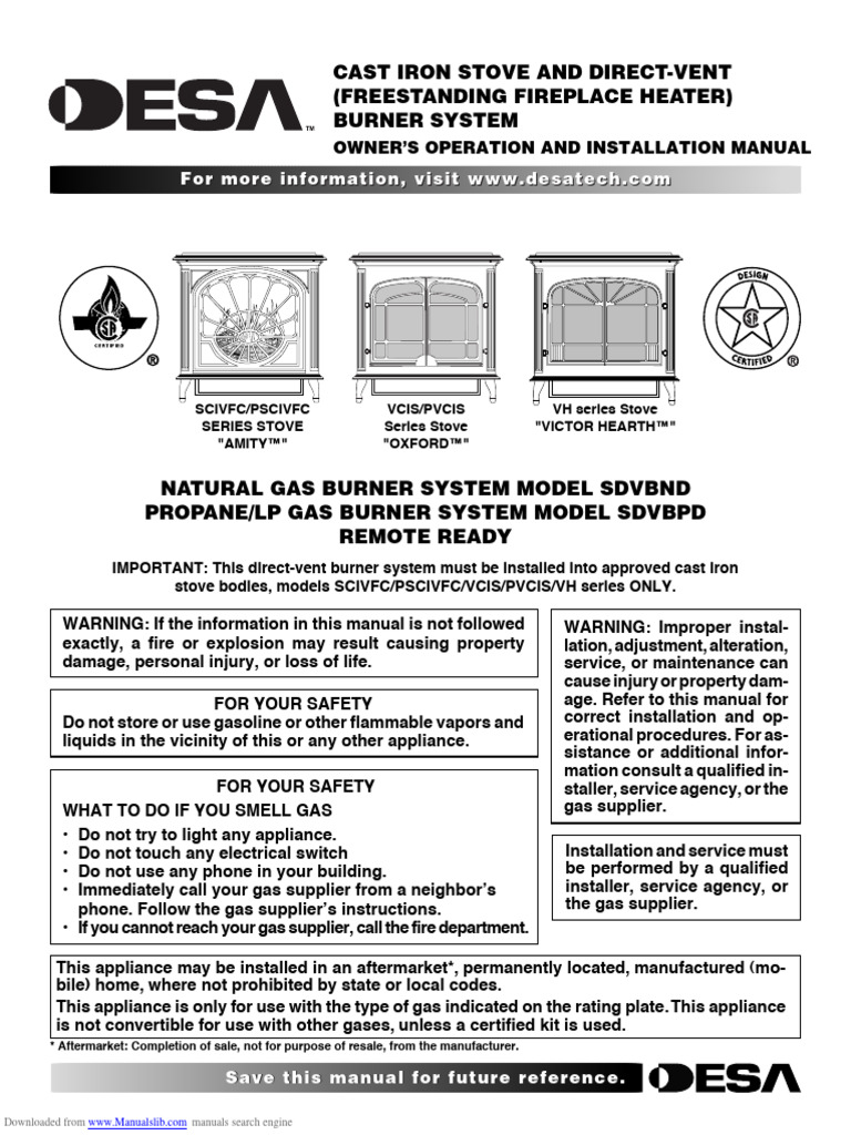 Amity SDVBPD | PDF | Stove | Screw