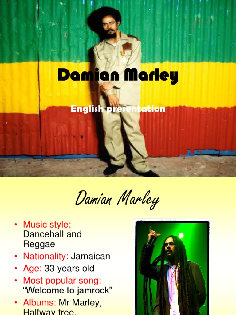 Damian Marley: Reggae and Dancehall Overview | PDF