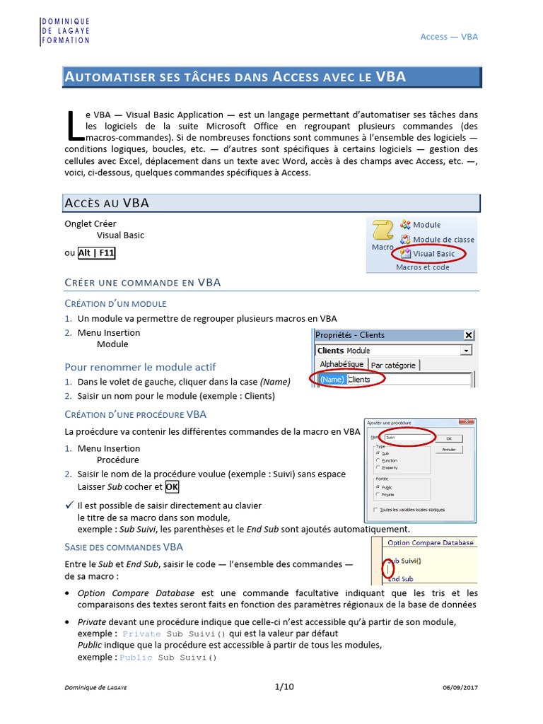Access VBA | PDF | Visual Basic for Applications | Microsoft Excel