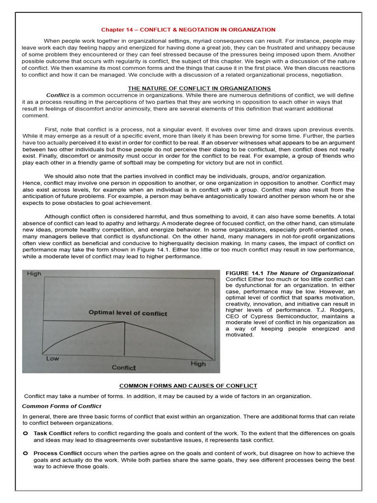 Chapter-14-Hbo Module-Tinipid | PDF | Negotiation | Goal