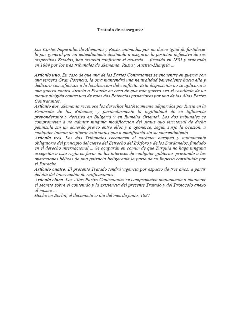 Tratado De Reaseguro Pdf 1844