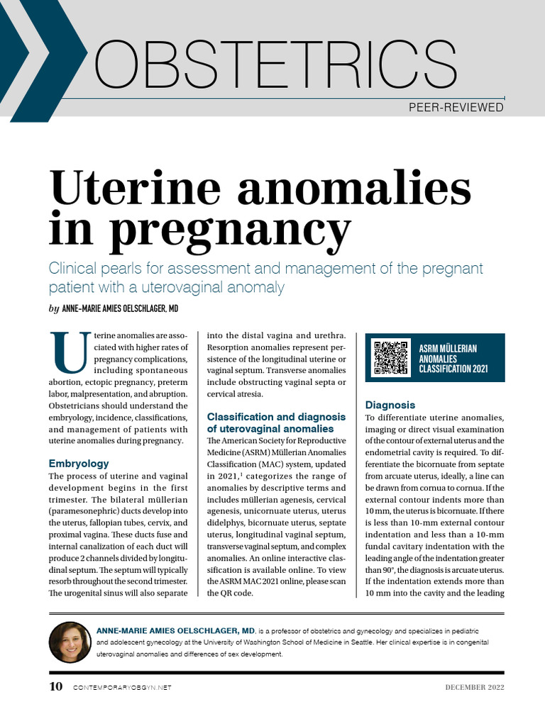 OBGYN1222 Core Obstetrics | PDF | Uterus | Human Reproduction