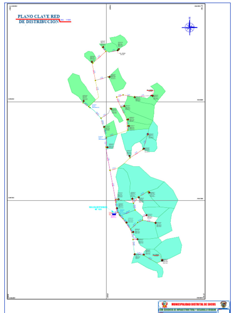 Plano Red de Distribucion-sect01.Dist | PDF