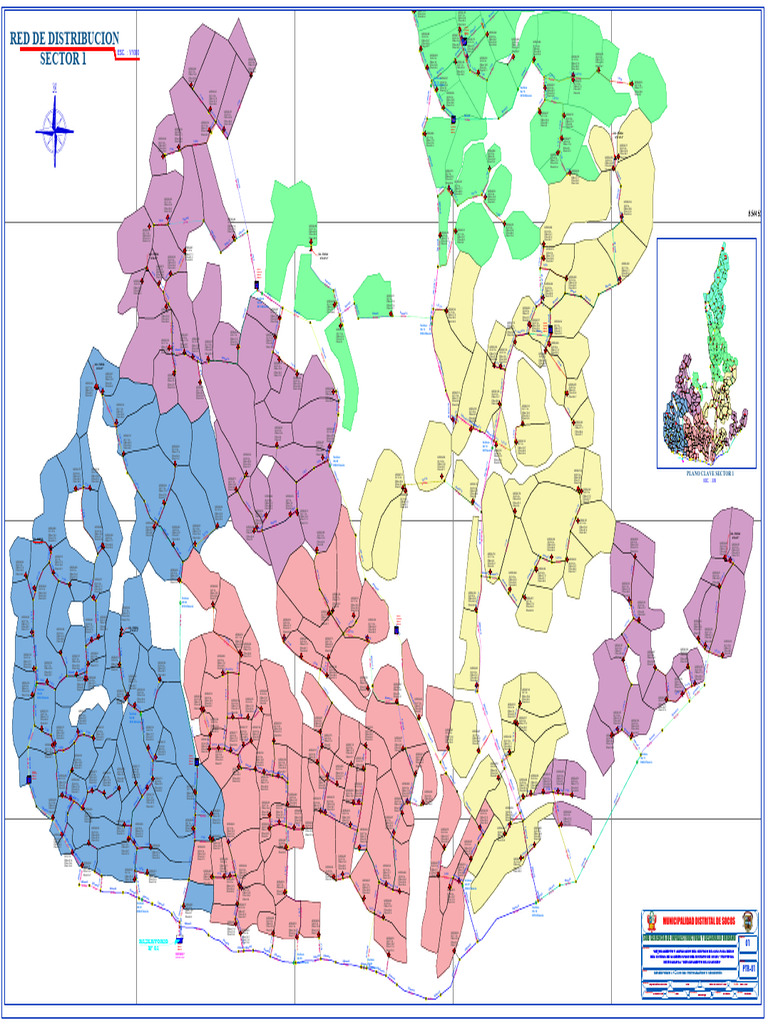 Plano Red de Distribucion-Layout1 | PDF